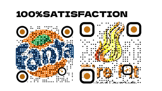 Create custom dynamic qr code design with logo by Shamolibiswas | Fiverr