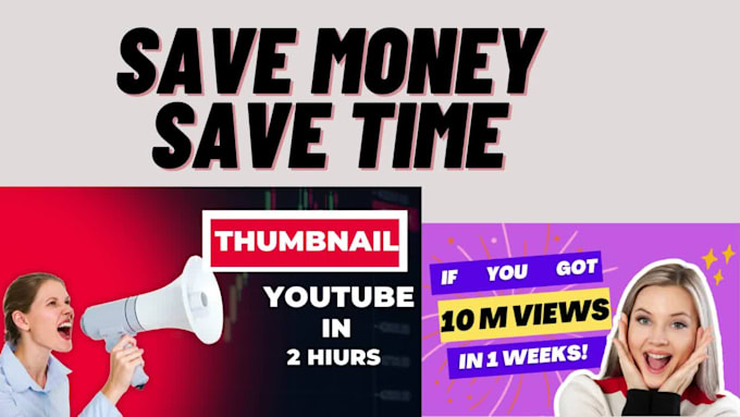 Design 2 youtube thumbnail in 24 hours by Mumar2321 | Fiverr