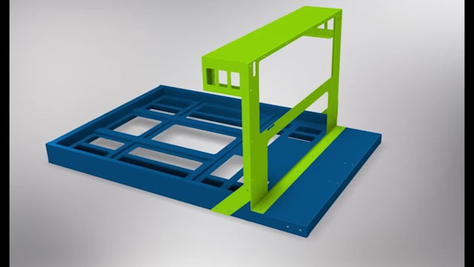 Do sheet metal design and manufacturing drawings by Benwairimu | Fiverr