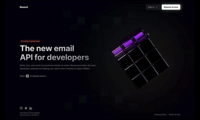 3d animated website webgl gsap interactive animation spline 3d spline webflow by Vsammie_pro ...