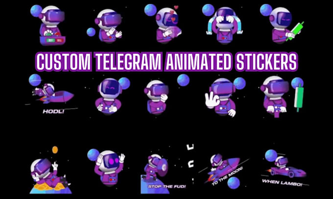 Draw and animate telegram sticker, discord sticker, emoticon, emojis by ...