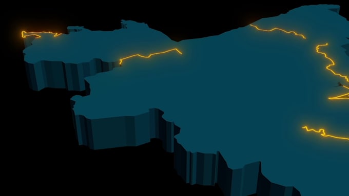 Create vox style clean map animations by S_tarvir | Fiverr