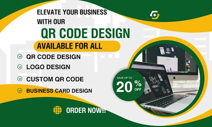 Create qr code for your business qr code design with your logo, sticker ...