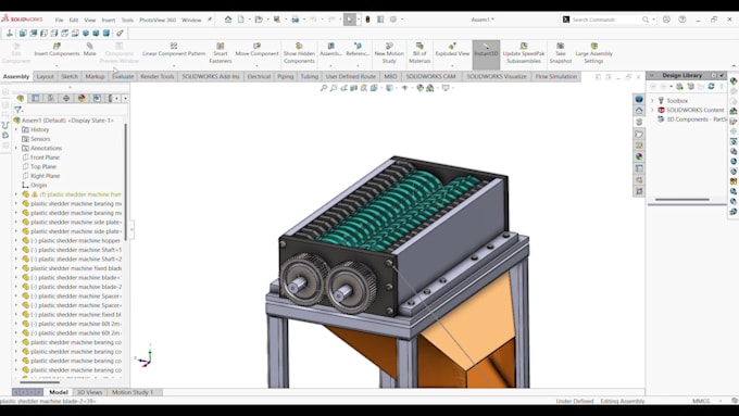 Design 2d and 3d mechanical models for 3d printing in solidworks by ...