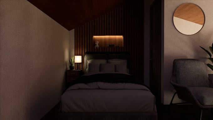 Render your interior 3d rhino or sketchup model by Daniel_solano09 | Fiverr