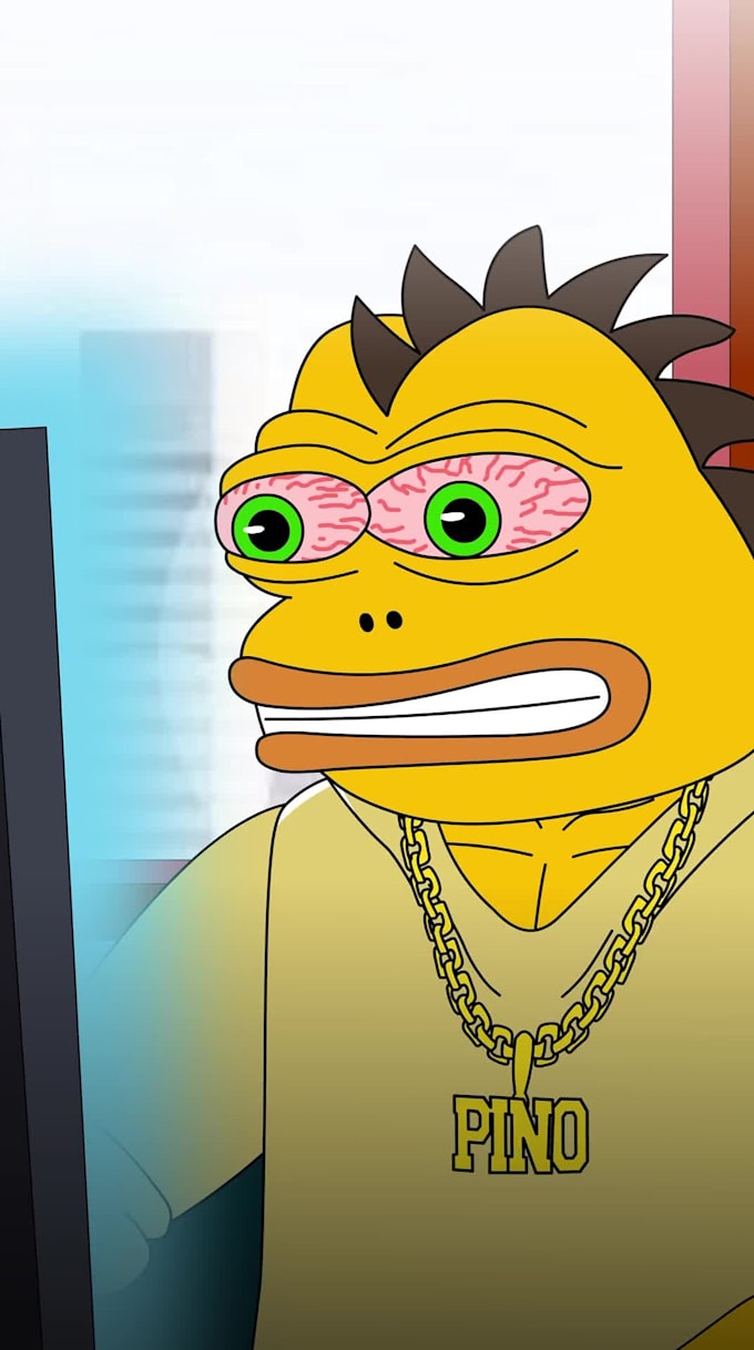 Create 2d memecoin animation, 2d animation, meme art by Har_dee | Fiverr