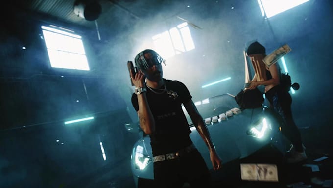 Do trendy drill rap, hip hop music video with vfx by Ronyvisuals | Fiverr