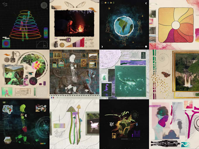 Do mixedmedia animated gifs by Queziap | Fiverr