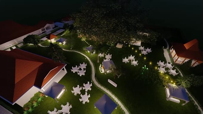 Make 2d and 3d layout for all events by Caverodesign | Fiverr