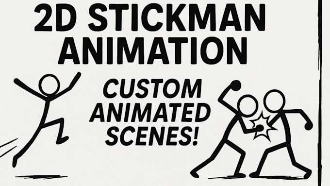 Create a stickman 2d animation stickman figure stickman animation by ...