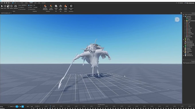 Rig custom 3d character animations for short films fighting scenes in blender 3d by Mariana ...