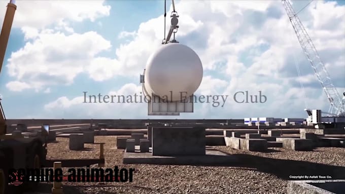 Create realistic 3d animation for oil, gas, and energy industries by ...