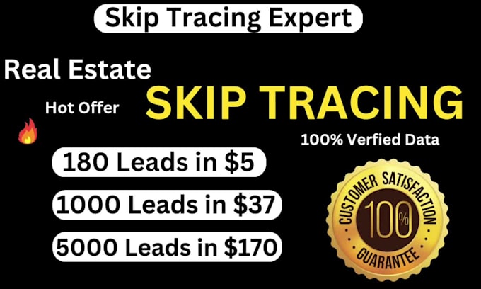 Do skip tracing, bulk skip tracing, commercial skip tracing by tlo by ...