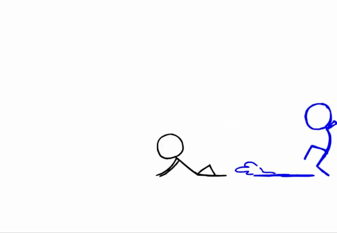 Draw stick figure animate stick figure 2d stickman animation 2d figure ...