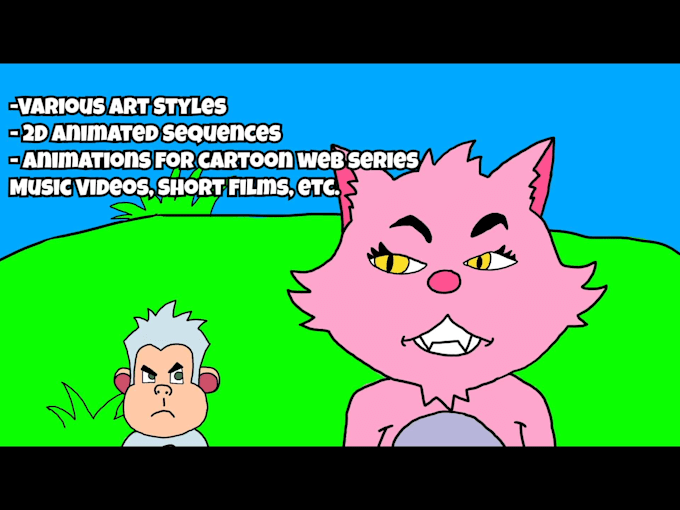 Create 2d animated sequences for major projects by C0ckadoodlet00n | Fiverr