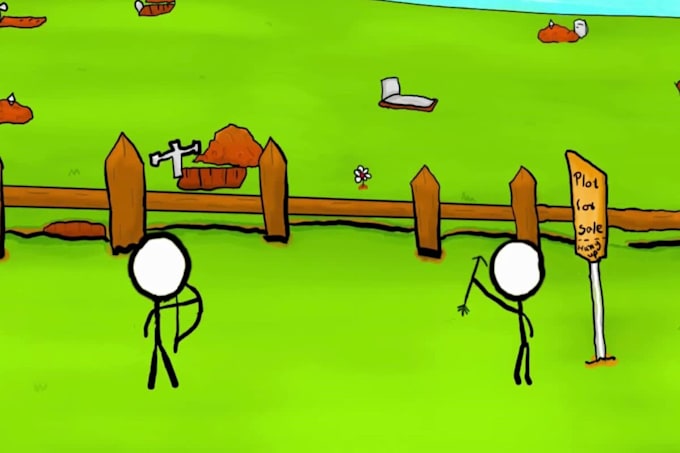 Draw stick figure animate stick figure 2d stickman animation 2d figure ...