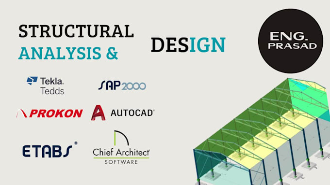 Structural analysis and design using sap2000 with drawing by Prasadmad ...
