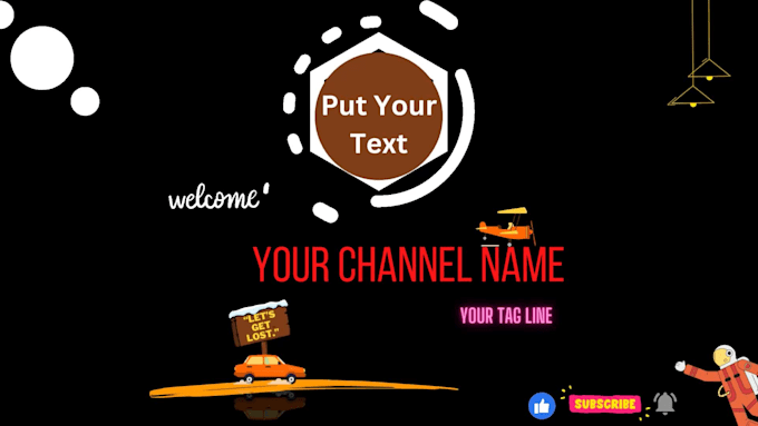 Create a modern custom youtube intro and outro video for you by ...