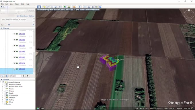 Create sophisticated kml and kmz files for google earth by Hamzaaydin ...
