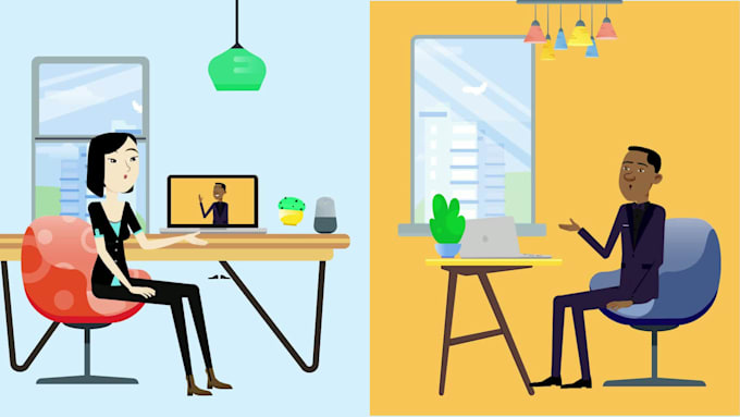 Create 2d animated explainer video and 2d animated marketing video ...