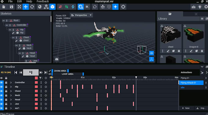 Create fantastic voxedited figures fr en kr by Jiheeshin | Fiverr