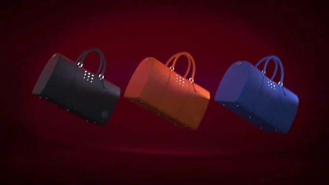 3d cgi bag animation,3d bag design, bag animation, 3d bag animation, 3d ...