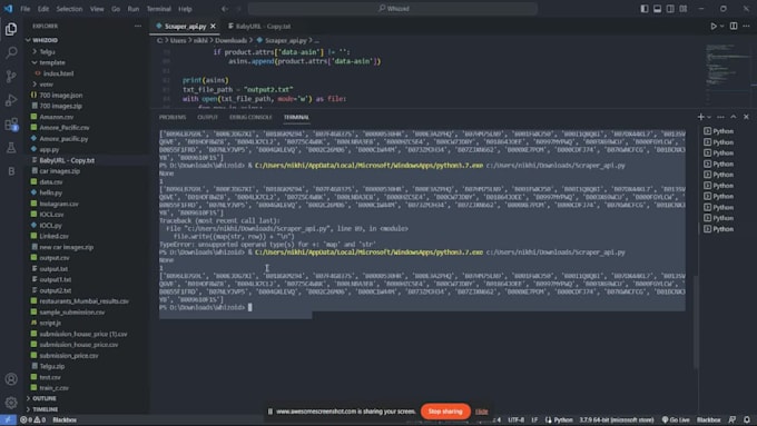 Do python web scraping whenever you need it by Whizoid_studio | Fiverr