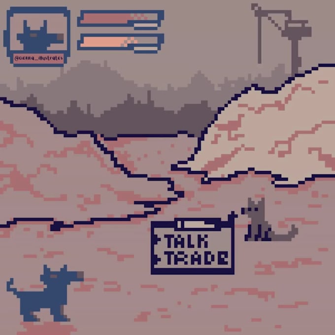 Make pixel art idle animations by Mossrani_cienna | Fiverr