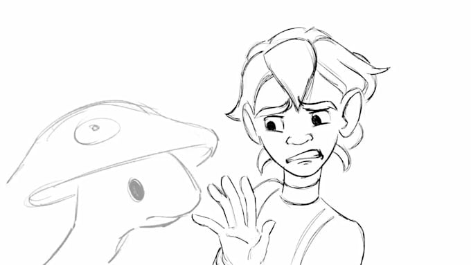 Do 2d disney style animation 2d traditional animation hand drawn ...