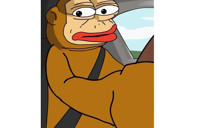 Draw funny meme coin art, 2d meme coin animation, meme video, crypto ...