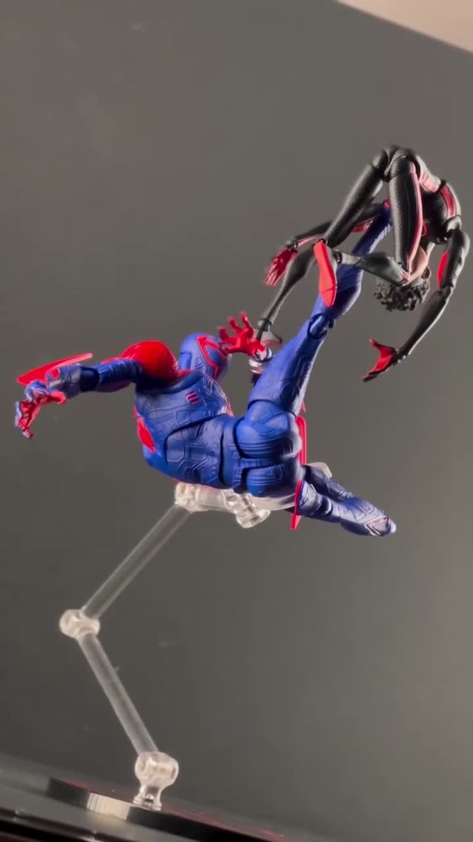 Create 3d action figure sculpt articulated action figure 3d object for ...