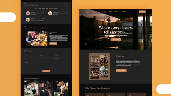 Design professional website, customized optimized for seamless user ...