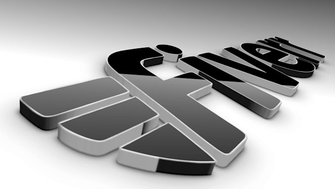 Create 3d custom logo animation by Najmulchow07 | Fiverr