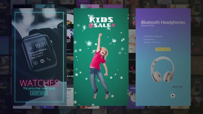 Make a eye catching animated post for social media adv by Jupaul | Fiverr