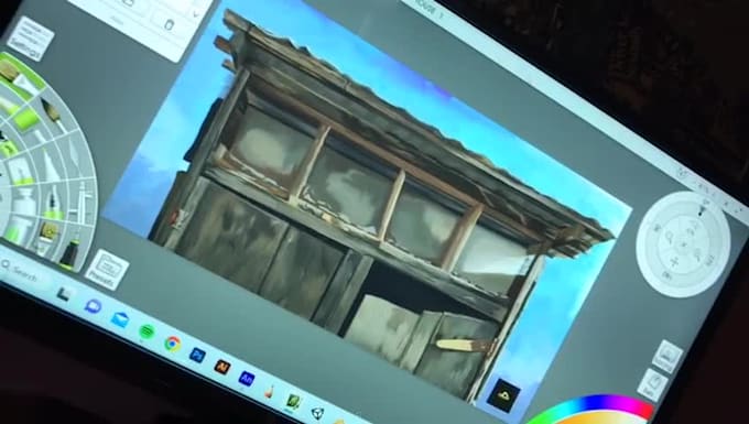 Paint a realistic background for your animation by Buaben | Fiverr