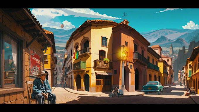 Design a lofi loop animation music video, gif lofi music, meditation ...