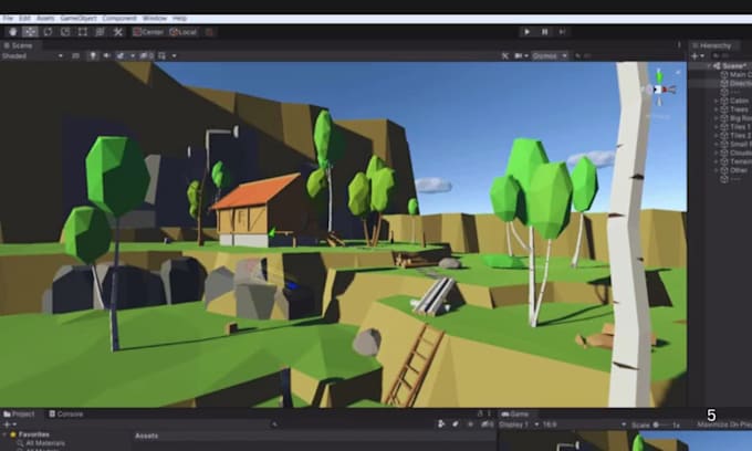 Design low poly 3d assets, environments, buildings, maps for games and animation by Patel_e | Fiverr