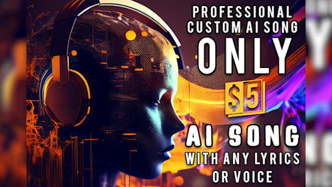 Create ai original song from any lyrics with any style by Saqeef | Fiverr