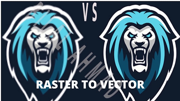 Redraw, vector tracing, raster logo, image to vector by Bilalahmed825 ...