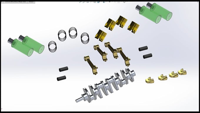 Design internal parts of machines by Deepakbhatt404 | Fiverr