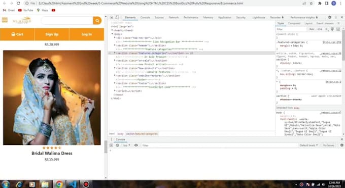 Do web development and responsive front end design by Hsaqlain110 | Fiverr