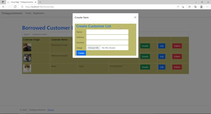 Make Crud Using Dotnet Core Mvc Connection With Database By