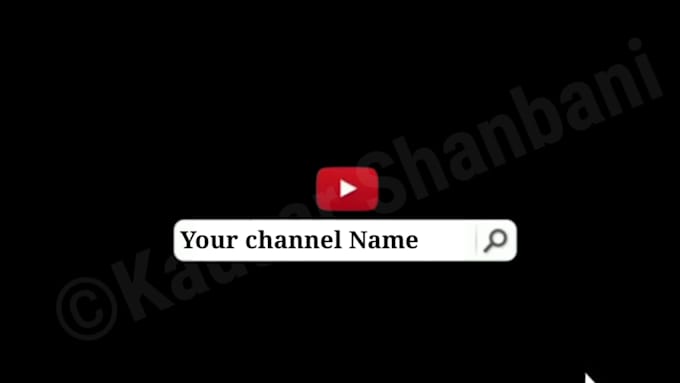 Make special youtube search video intro by Kausarshanbani | Fiverr