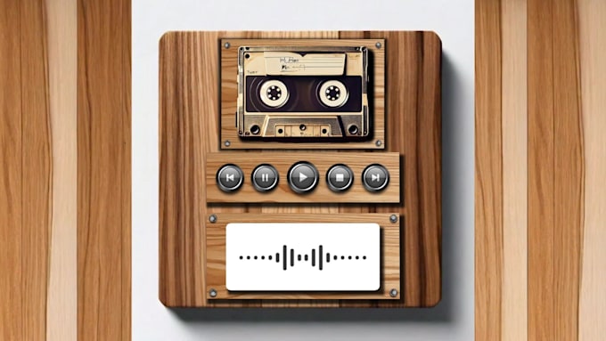Create an amazing cassette player music visualizer by M_mutahir_ahsan ...