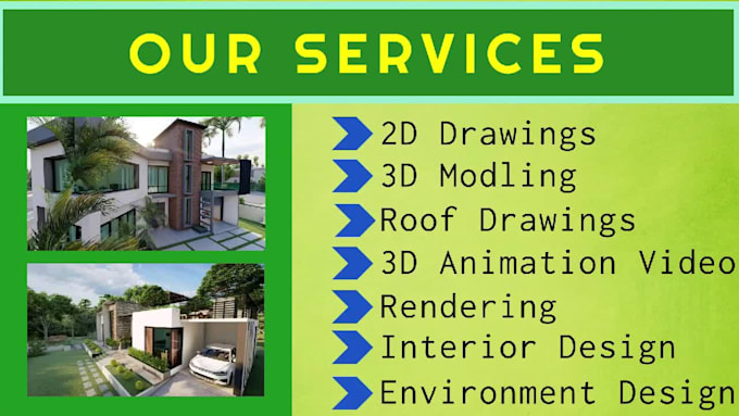 Design your entire dream house in 3d with interior and exterior ...