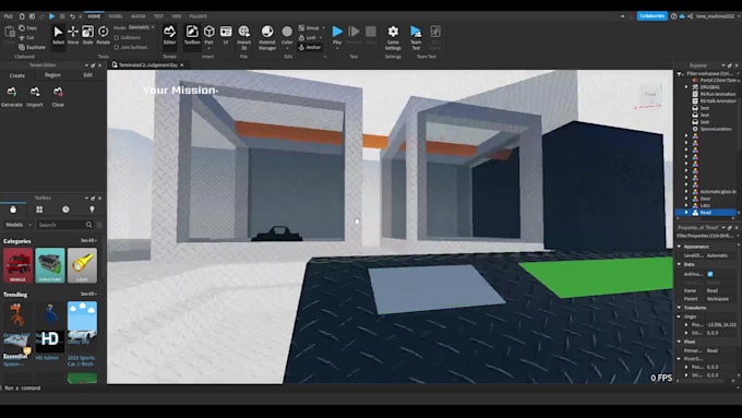 Make a simple game on roblox studio, not story game by Mangoboxyt | Fiverr