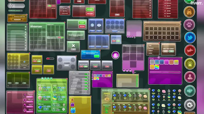 Design professional gui or ui for your roblox game by Robodev_sigma ...