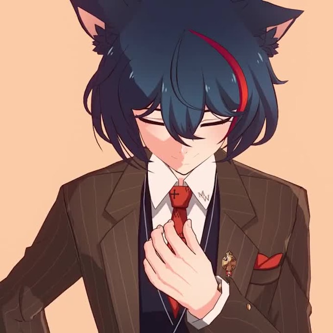 Design and rig live 2d vtuber model, live 2d vtuber design, anmie ...