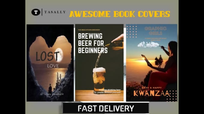 Design professional looking book cover, book cover design by Tasally ...