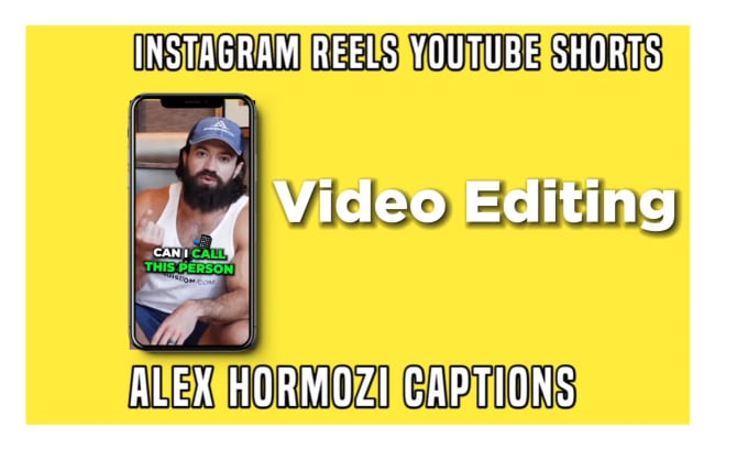 Edit Tik Tok Video Instagram Reels With Alex Hormozi Captions By